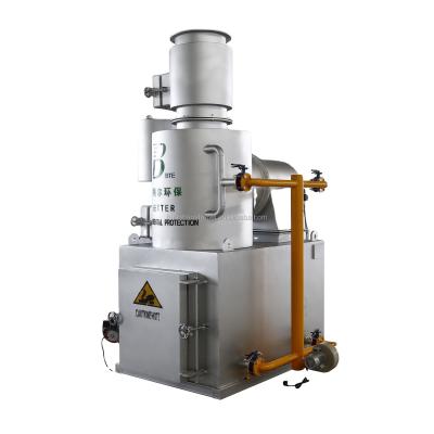 China Easy Operation Refuse Collector for Smokeless WFS Series Industrial Waste Incinerator for sale