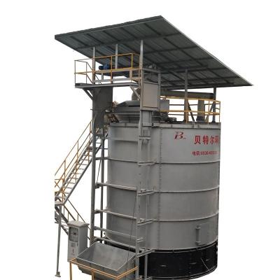 China 8-12m3/day Manure Treatment Fermentation Organic Tank Fertilizer Production Equipment for sale
