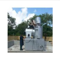 China 2-13 Tons Plastic Crematorium Recycling Plant Incinerator with Gas Diesel Oil Burner for sale