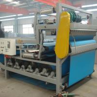 China 300 kg Capacity Belt Type Filter Press Sludge Dewatering Machine for Municipal Sludge for sale