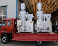 China Waste Burning Carbon Steel Plasma Gasification Incinerator with Heat-resistance Bricks for sale