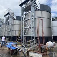 China Compost Tumbler For Turning Manure Into Organic Fertilizer Customize for sale