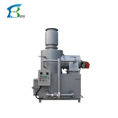 China Video Outgoing Inspection Smokeless Incinerator For Plastic And Paper Pyrolysis for sale