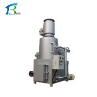 China Video Outgoing Inspection Smokeless Incinerator For Plastic And Paper Pyrolysis for sale
