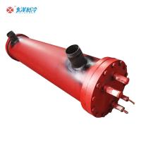 China Compact Shell and Tube Evaporator 7112Kcal/h to 1330560Kcal/h Heat Exchange Capacity with Custom Loop Options for sale