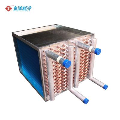 China 220V/380V Custom Fin and Tube Condenser with 860-1,330,560 Kcal/h Heat Exchange Capacity for Industrial Refrigeration for sale