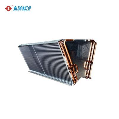 China V-Type Finned Tube Heat Exchanger 860Kcal/h to 1330560Kcal/h Capacity for Industrial Cooling Systems for sale