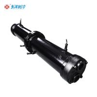 China Compact Shell and Tube Condenser Heat Exchanger - 11,340 to 1,134,000 Kcal/h Capacity with Custom Single/Double/Triple Loop Systems for sale