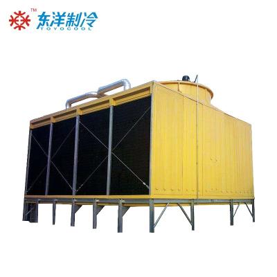 China PVC Large Cooling Tower Square Type Low Noise 30% Energy Recovery 200kg/m² Snow Load Industrial Grade for sale