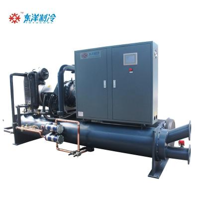 China 380V Water Cooled Screw Chiller with 5-35°C Temperature Range and 200HP Capacity for Industrial Cooling Applications for sale