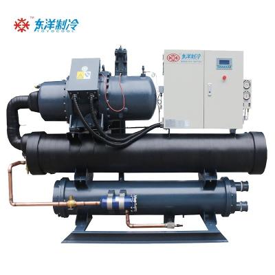 China 60HP Screw Water Cooled Chiller Unit with 5-35°C Temperature Range and ±1°C Precision Control for sale