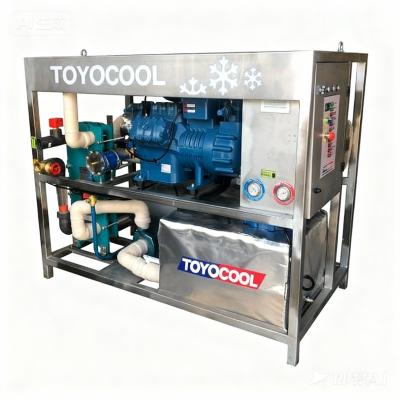 China Industrial Scroll Compressor Open Type Chiller with R407C Refrigerant Type and ≤65 DB A Noise Level for sale