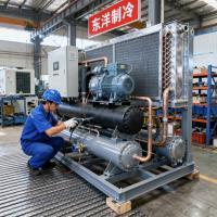 China 70L Tank Capacity Unenclosed Chill Unit with Schneider Electric Parts and Customizable for sale