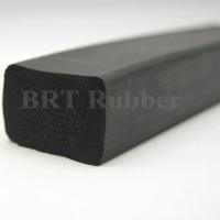 China Anti Abrasion Fire Neoprene Sponge Rubber Strips For Doors Windows for sale
