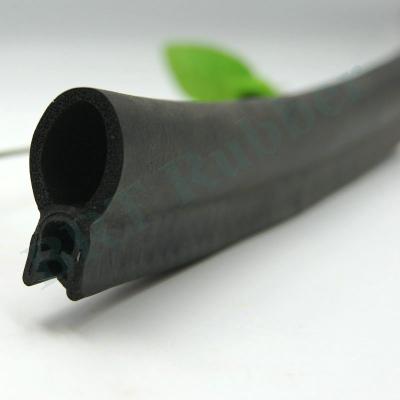 China Fireproof Epdm Sponge Rubber Sealing Strips Customized Shape for sale