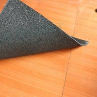 China 1m X 1m Gym Rubber Mat Floor Tiles Eco Friendly Anti Slip for sale