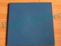 China Fitness Composite Rubber Paver Tile Commercial Shock Absorption Mat for sale