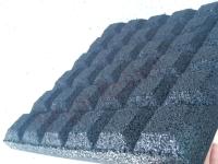 China Customized Recycled Outdoor Playground Rubber Patio Pavers For Garden Walkway for sale