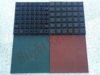 China Customized Recycled Outdoor Playground Rubber Patio Pavers For Garden Walkway for sale