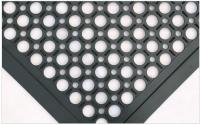 China Interlocking Drainage Rubber Door Mats Sheet For Kitchen Antislip for sale