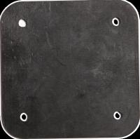 China Industrial Molded Rubber Parts EPDM Rubber Dust Cover Mat Customized Size for sale