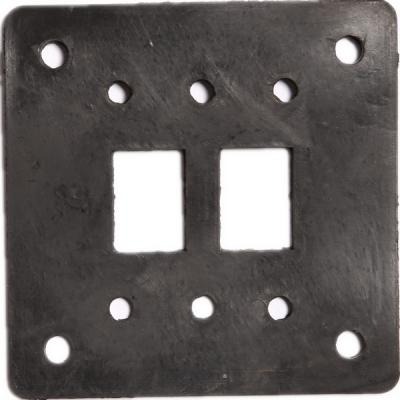China Industrial Molded Rubber Parts EPDM Rubber Dust Cover Mat Customized Size for sale