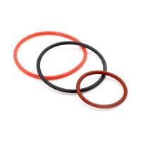 China 250C Temperature Resistance Silicone Rubber O Ring Customized Size For Auto Cars for sale