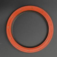 China PTFE Standard 25 40 7 Nitrile Oil Seals Bonded Orange For Auto Engines for sale