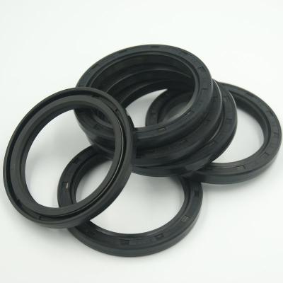 China TC Type 2 Inch Automotive Oil Seals Oil Resistant Black Round for sale