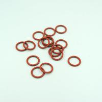 China 40mm 50mm 80mm Soft Silicone O Ring Red Color TS16949 Standard for sale