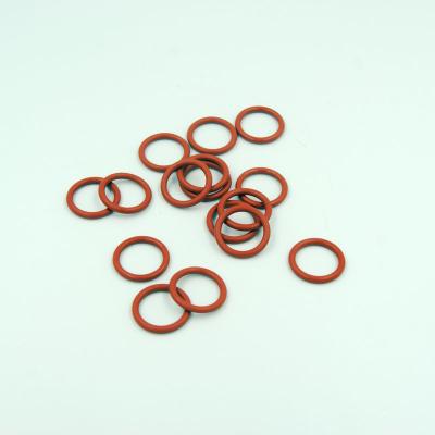 China 40mm 50mm 80mm Soft Silicone O Ring Red Color TS16949 Standard for sale