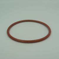 China OEM ODM Silicone O Ring Gasket thin rubber o rings Red Color for sale