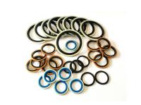 China Durable Bonded EPDM Rubber Gasket Flat  For Auto Engines for sale