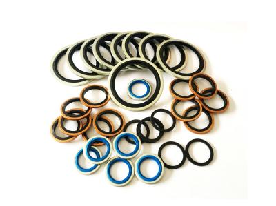 China Durable Bonded EPDM Rubber Gasket Flat  For Auto Engines for sale