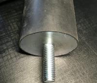 China Male-Male Type M6 Screw Vibration Dampening Rubber Electronics Industry for sale