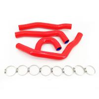 China Red Silicone Radiator Hose For 08-15 MITSUBISHI Evolution EVO 10/X 4B11T CZ4A for sale