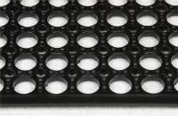 China EPDM Rubber Hotel Use Non Slip Rubber Mats 2.0mm With Drainage Hole for sale