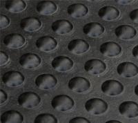 China EPDM Rubber Hotel Use Non Slip Rubber Mats 2.0mm With Drainage Hole for sale