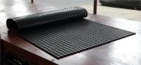 China OEM Service Antibacterial Non Slip Rubber Mats With Holes For Bathroom for sale