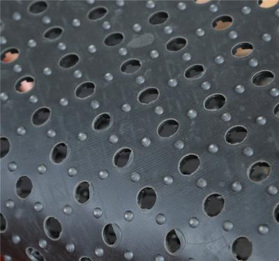 China OEM Service Antibacterial Non Slip Rubber Mats With Holes For Bathroom for sale