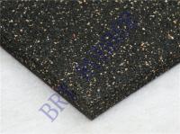 China 500mm Anti Fatigue Colorful Crossfit Rubber Pavement Tiles Non Slip Gym Flooring for sale
