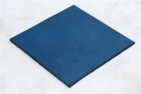 China 1mx1m Rubber Paver Tile Recycled Rubber Garden Tiles Basketball Court for sale