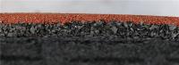 China EPDM High Safety Rubber Paver Tile Red Outdoor OEM Welcome for sale