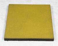 China 500x500mm Rubber Paver Tile Outdoor Rubber Patio Squares 10mm Thick for sale