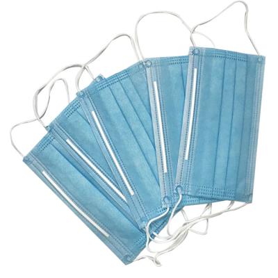 China Medical Grade Protect Disposable Dust Mask 3 Ply Non Woven Filter Paper for sale