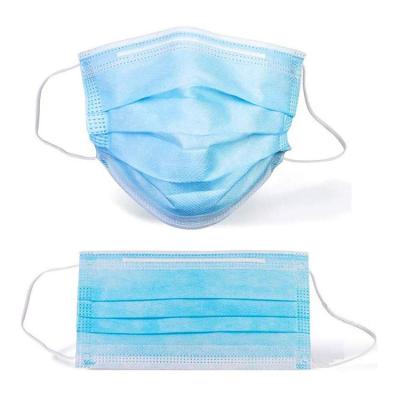 China Civilian Anti Virus Disposable Non Woven Face Mask / 3 Ply Face Mask for sale