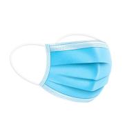 China 3 Layer Disposable Face Mask / Disposable Surgical Mask Anti Virus Cold for sale