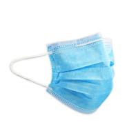 China Anti Flu Virus 3 Ply Face Mask / Dust Mouth 3 Ply Surgical Face Mask for sale