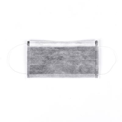 China Gray Color 3 Ply Non Woven Face Mask Anti Pollution High Efficiency for sale