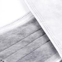 China Gray Color 3 Ply Non Woven Face Mask Anti Pollution High Efficiency for sale